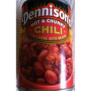 Dennison's Chili, Con Carne with Beans, Hot & Chunky: Calories ...