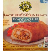 Barber Foods Stuffed Chicken Breasts with Scallop and Lobster Stuffing ...