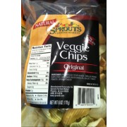 Sprouts Farmers Market Veggie Chips, Original: Calories, Nutrition ...
