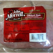 John Morrell Lunchmeat, Sliced Ham Cooked: Calories, Nutrition Analysis ...