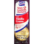 Lance Sandwich Cookies, Vanilla Creme: Calories, Nutrition Analysis ...