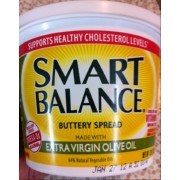 Smart Balance Buttery Spread with Extra Virgin Olive Oil: Calories ...