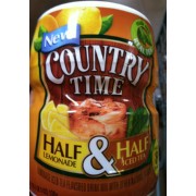 Country Time Drink Mix, Half Lemonade & Half Iced Tea: Calories ...