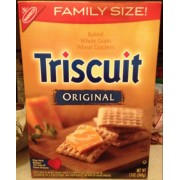 Triscuit Crackers, Original, Family Size: Calories, Nutrition Analysis ...