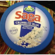 Saga Cheese, Crumbled Blue: Calories, Nutrition Analysis & More | Fooducate