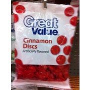 Great Value Cinnamon Discs: Calories, Nutrition Analysis & More | Fooducate