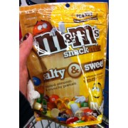 M & M's Peanut Salty & Sweet Snack Mix: Calories, Nutrition Analysis ...