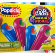 Popsicle Ice Pops, Jolly Rancher Awesome Twosome 1.65 Oz: Calories ...