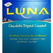 Luna Chocolate Dipped Coconut: Calories, Nutrition Analysis & More ...