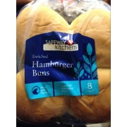 Safeway Kitchens Enriched Hamburger Buns: Calories, Nutrition Analysis ...