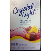 Crystal Light Raspberry Lemonade Drink Mix: Calories, Nutrition ...