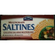 Hill Country Fare Multigrain Saltines: Calories, Nutrition Analysis ...