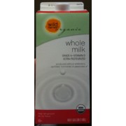 Wild Harvest Organic Whole Milk: Calories, Nutrition Analysis & More ...
