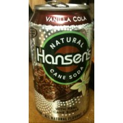 Hansen's Natural Cane Soda, Vanilla Cola: Calories, Nutrition Analysis ...