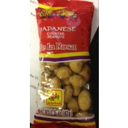 De La Rosa Japanese Cocktail Peanuts: Calories, Nutrition Analysis ...