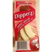 Crunch Pak Dipperz, Sweet Apples With Lowfat Caramel Dip: Calories ...