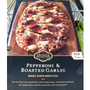Private Selection Pepperoni & Roasted Garlic Pizza: Calories, Nutrition ...