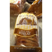 Roundy's Split Top Wheat Bread: Calories, Nutrition Analysis & More ...