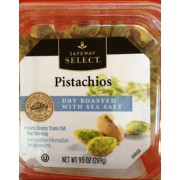 Safeway Select Dry Roasted With Sea Salt Pistachios: Calories ...