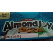 Almond Joy Milk Chocolate Coconut & Almonds Candy Bar: Calories ...