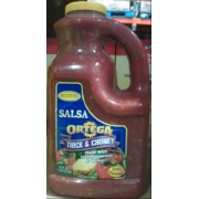 Ortega Thick & Chunky Salsa: Calories, Nutrition Analysis & More ...