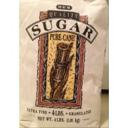 H-E-B Pure Cane Sugar: Calories, Nutrition Analysis & More | Fooducate