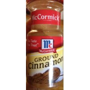 McCormick Ground Cinnamon: Calories, Nutrition Analysis & More | Fooducate