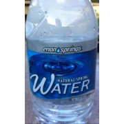 Enon Springs Natural Spring Water: Calories, Nutrition Analysis & More ...