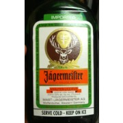 Jagermeister Herbal Liqueur: Calories, Nutrition Analysis & More ...