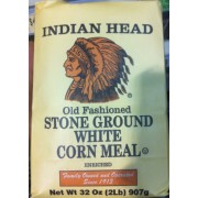Indian Head Old Fashioned Stone Ground White Corn Meal: Calories ...