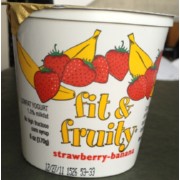 Fit & Fruity Yogurt, Strawberry Banana: Calories, Nutrition Analysis ...