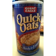 Giant Eagle Quick Oats: Calories, Nutrition Analysis & More | Fooducate