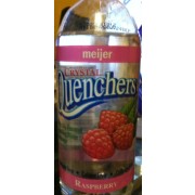 Meijer Raspberry Crystal Quenchers Sparkling Water: Calories, Nutrition ...