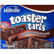 Millville Frosted Chocolate Fudge Toaster Pastries: Calories, Nutrition ...