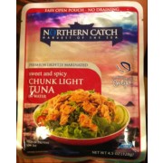 Northern Catch Sweet And Spicy Chunk Light Tuna in Water: Calories ...