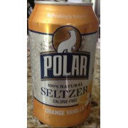 Polar Orange Vanilla Seltzer: Calories, Nutrition Analysis & More ...