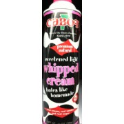 Cabot Sweetened Light Whipped Cream: Calories, Nutrition Analysis ...