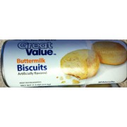 Great Value Buttermilk Biscuits: Calories, Nutrition Analysis & More ...