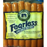 Niman Ranch Fearless Uncured Franks: Calories, Nutrition Analysis ...