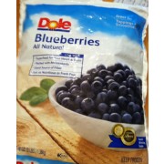 Dole Blueberries, All Natural: Calories, Nutrition Analysis & More ...