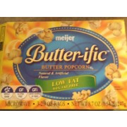 Meijer Butter-ific Butter Popcorn: Calories, Nutrition Analysis & More ...