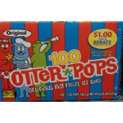 Otter Pops Original Delicious Fast Freeze Ice Bars: Calories, Nutrition ...