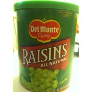 Del Monte Raisins: Calories, Nutrition Analysis & More | Fooducate