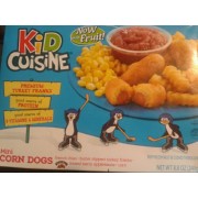 Kid Cuisine Mini Corn Dogs: Calories, Nutrition Analysis & More | Fooducate