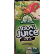 Nature's Nectar 100% Apple Juice: Calories, Nutrition Analysis & More ...