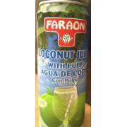Faraon Coconut Juice With Pulp: Calories, Nutrition Analysis & More ...