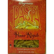 Wegmans Penne Rigate Pasta: Calories, Nutrition Analysis & More | Fooducate