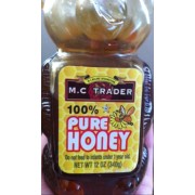 M.C.Trader 100% Pure Honey: Calories, Nutrition Analysis & More | Fooducate