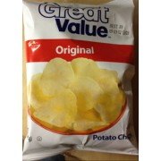 Great Value Original Potato Chips: Calories, Nutrition Analysis & More ...