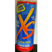 XS Tropical Blast Energy Drink: Calories, Nutrition Analysis & More ...